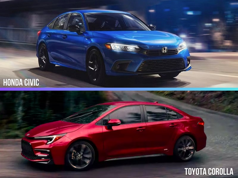 Honda Civic vs. Toyota Corolla | Compact Car Comparison | DARCARS Honda